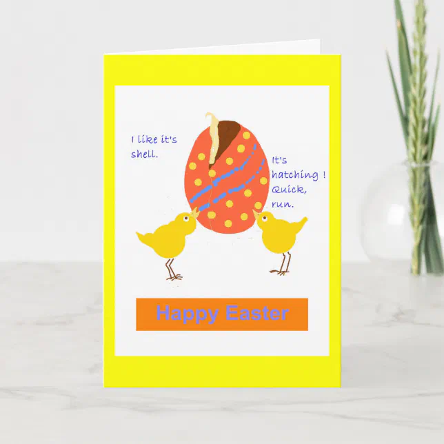 Funny Easter Card | Zazzle