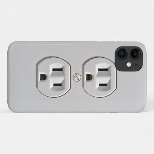 Funny Electrical Outlet Case-Mate iPhone Case | Zazzle