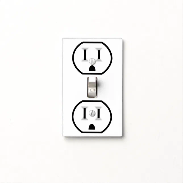 Funny Electrical Outlet Light Switch Cover | Zazzle
