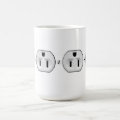Funny Electrical Outlet Mug | Electrician Gift | Zazzle