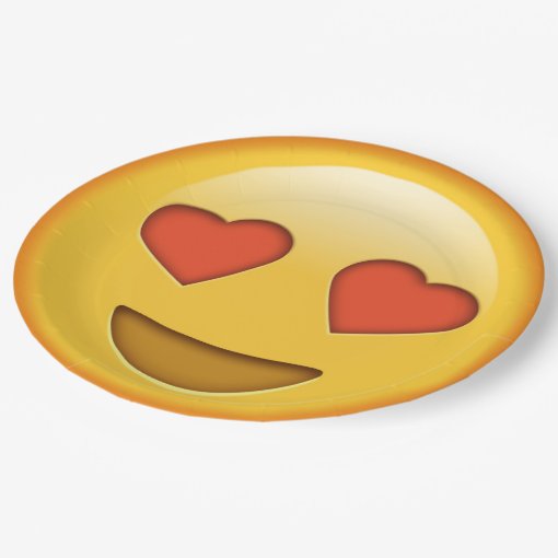 Funny emoji paper plate | Zazzle