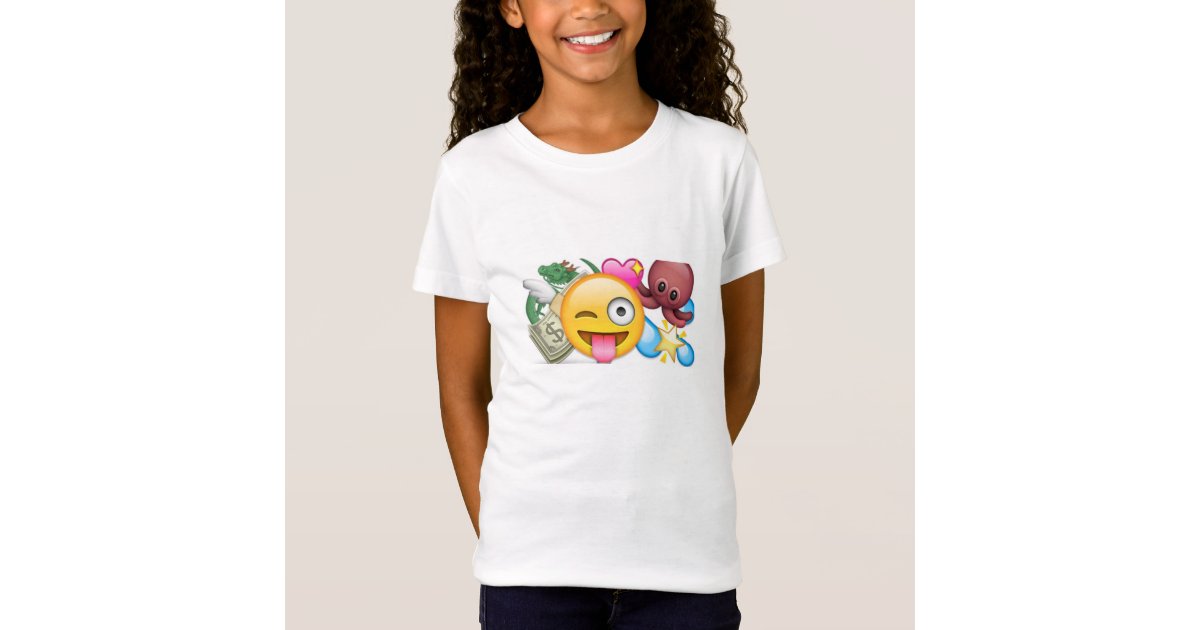 Funny emoji t-shirt | Zazzle