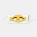Funny Emoji With Cute Emoji On It's Mask | Zazzle