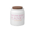 Funny Emotional Support Candy Candy Jar | Zazzle