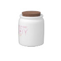 Funny Emotional Support Candy Candy Jar | Zazzle