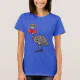 Funny Emu wearing red Bow tie Cartoon T-Shirt | Zazzle
