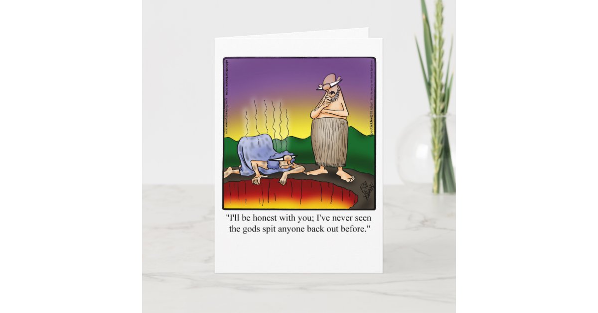 Funny Encouragement Humor Greeting Card | Zazzle.com