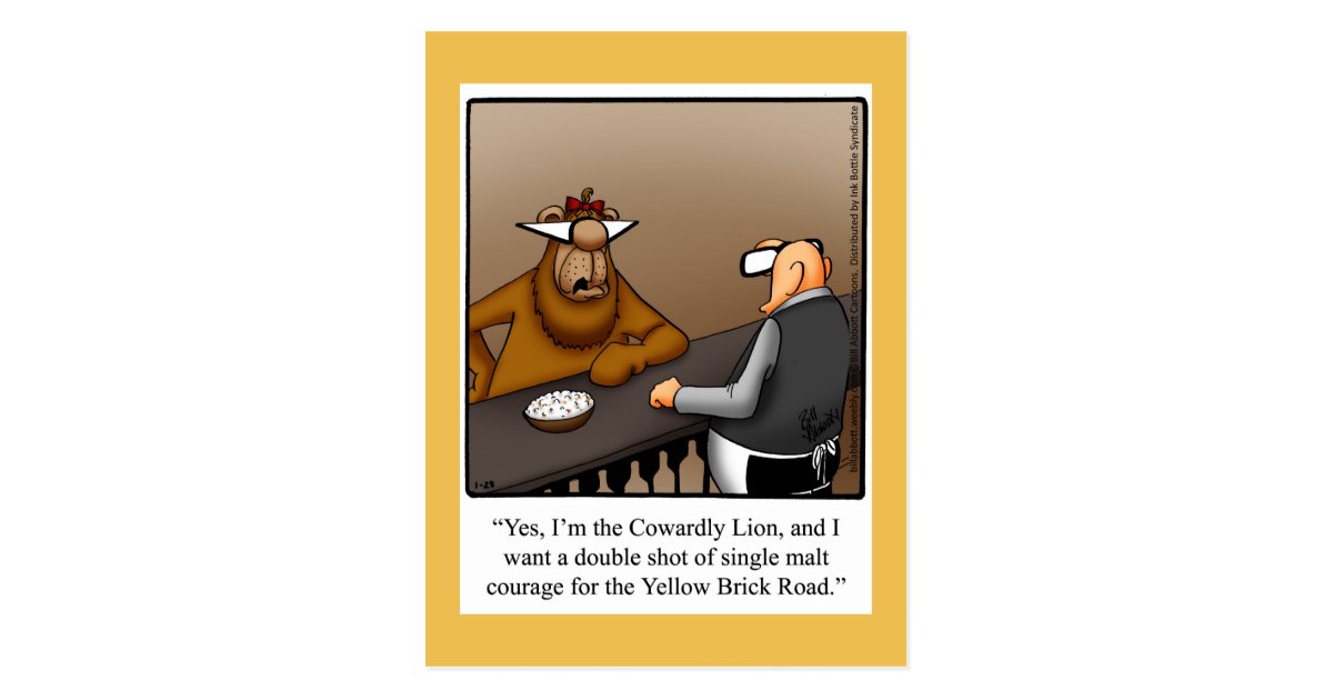 Funny Encouragement Humor Postcard | Zazzle