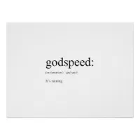 What does god speed mean store