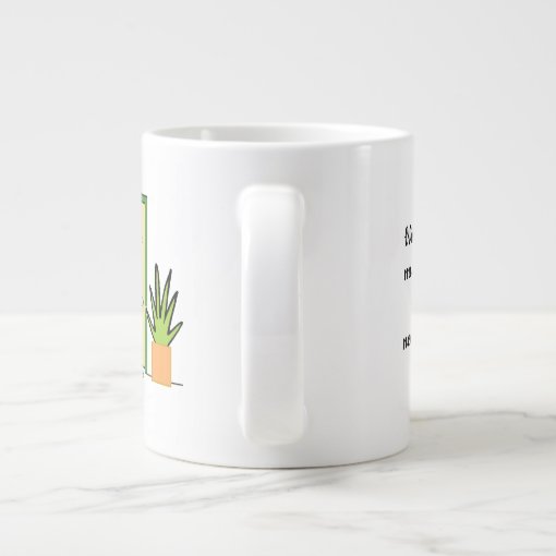 Funny Eye Doctor Optometrist Office Cartoon Coffee Large Coffee Mug ...