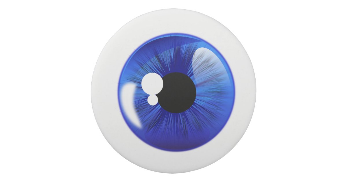 Funny Eyeball Iris Gift Eraser for Optometrists | Zazzle
