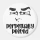Funny Face Peeved Magnet | Zazzle