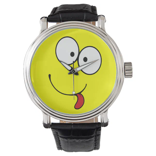 Funny Face Watch | Zazzle