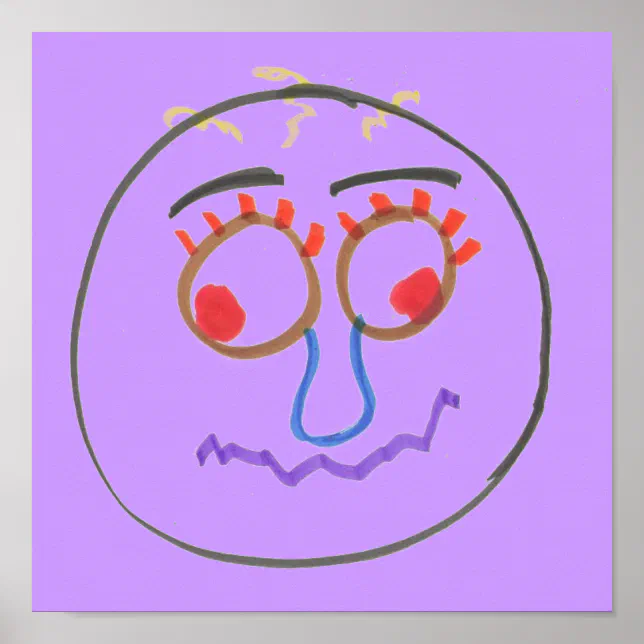 Funny Faces Poster | Zazzle