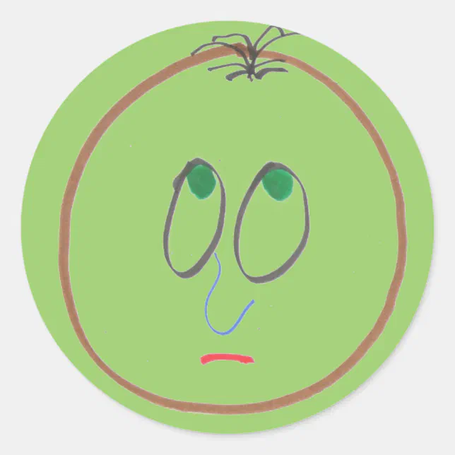 Funny Faces Sticker | Zazzle