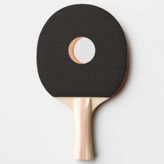 Funny Fake Hole & Fake Pips Out Ping-Pong Paddle | Zazzle