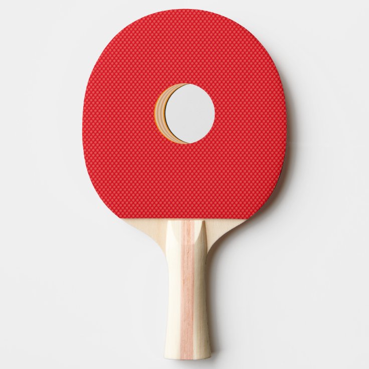 Funny Fake Hole & Fake Pips Out Ping-Pong Paddle | Zazzle