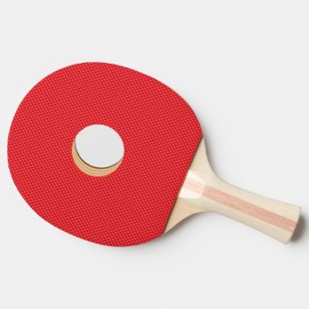 Funny Fake Hole & Fake Pips Out Ping-Pong Paddle | Zazzle