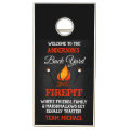 Funny Family Fire Pit Personalized Cornhole Set | Zazzle