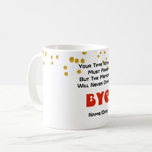 FUNNY Farewell Colleague - Resignation Gift Coffee Mug | Zazzle