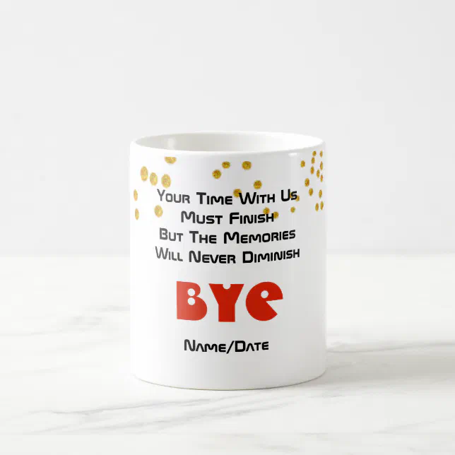 FUNNY Farewell Colleague - Resignation Gift Coffee Mug | Zazzle