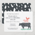 Funny Farm Birthday Party Invitation | Zazzle
