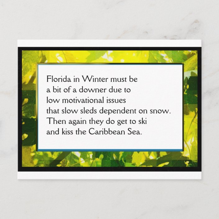 Funny Farm Poem Card #1 | Zazzle.com