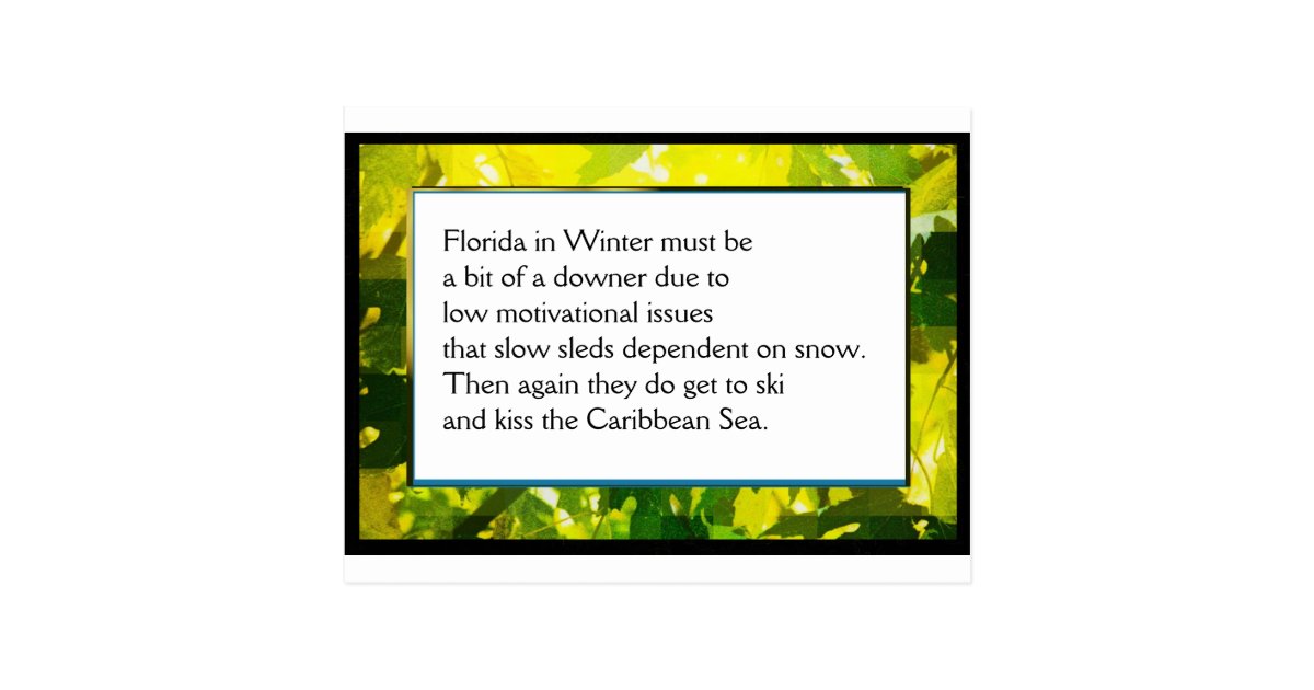 Funny Farm Poem Card #1 | Zazzle.com