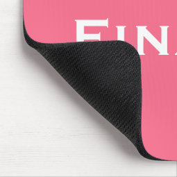 Funny Female CFO Accountant Boss Joke Name Mouse Pad | Zazzle