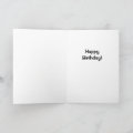 Funny Female CFO Joke Birthday Greeting Card | Zazzle