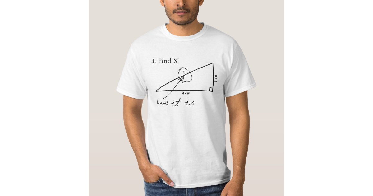 Funny find X shirt | Zazzle