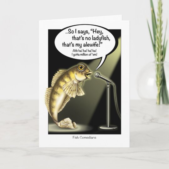 Funny Fishes Get Well Card | Zazzle.com