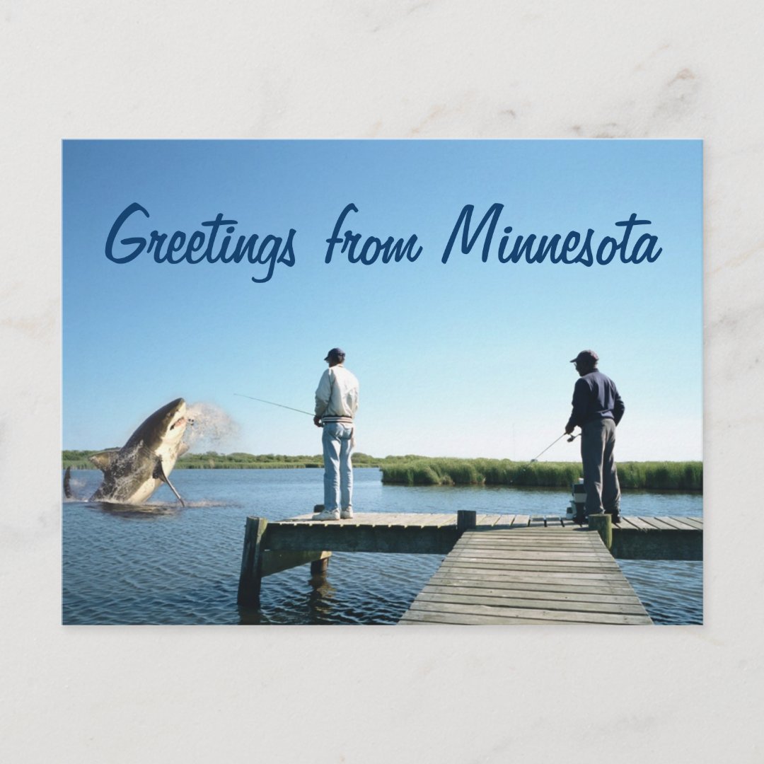 Funny Fishing Postcards | Zazzle