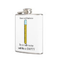 Funny Flask Booze Level | Zazzle