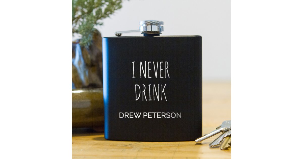 Funny Flask Gift Personalized Custom Engraved | Zazzle