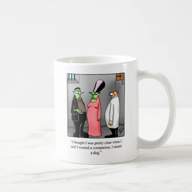 Funny Frankenstein Halloween Mug | Zazzle