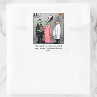 Funny Frankenstein Humor Halloween Stickers | Zazzle