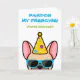 Funny French Bulldog Light Fawn Frenchie Birthday Card | Zazzle