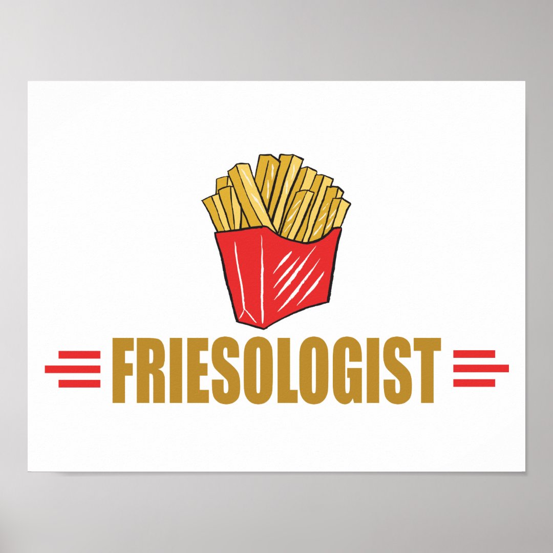 Funny French Fries Poster | Zazzle