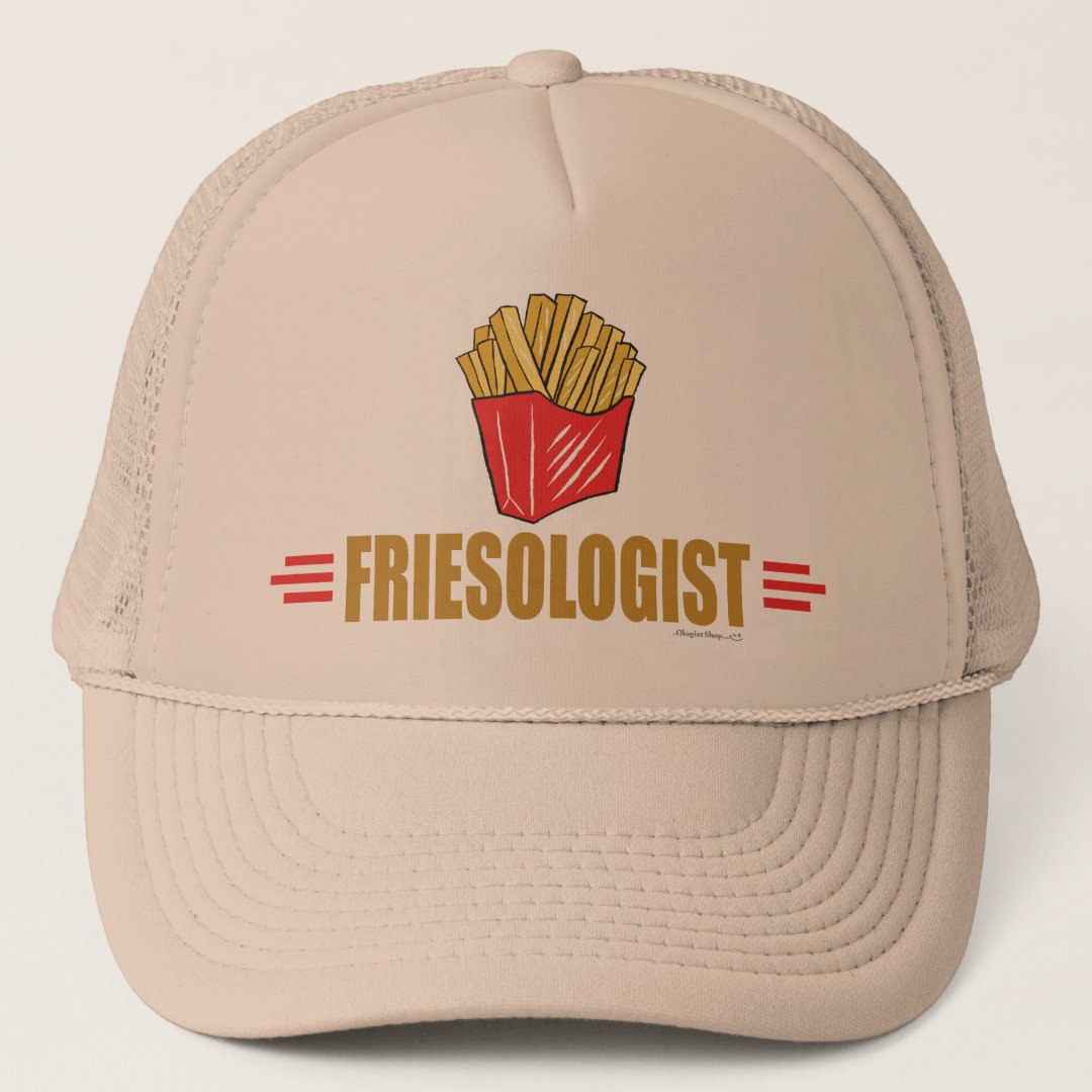 Funny French Fries Trucker Hat | Zazzle