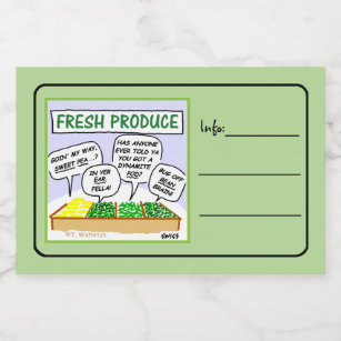 Funny Food Labels | Zazzle