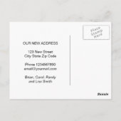 Funny frog cartoon change of address we've moved postcard | Zazzle