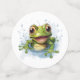 Funny frog for baby shower confetti | Zazzle