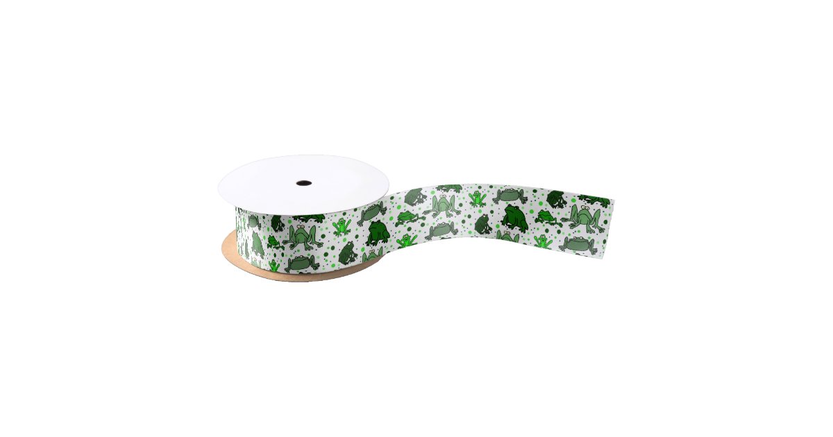 Funny Frogs Ribbon | Zazzle