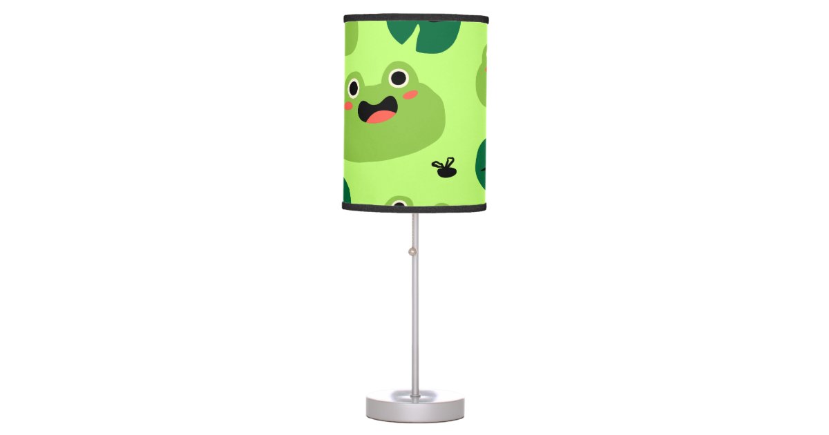 Funny frogs table lamp | Zazzle