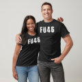 Funny FU46 Anti Biden Patriotic American Flag Sarc T-Shirt | Zazzle