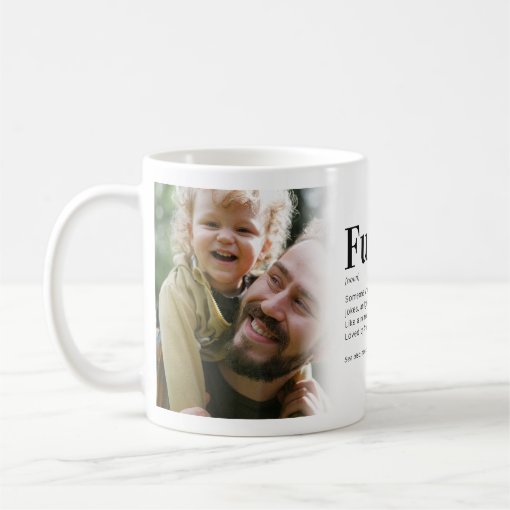 Funny Funcle Definition Uncle Photo Coffee Mug | Zazzle