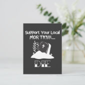 Funny Funeral Director Humor Mortician Support Postcard | Zazzle