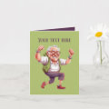 funny funny old man add message card | Zazzle