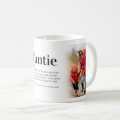 Funny Funtie Definition Auntie Photo Coffee Mug | Zazzle